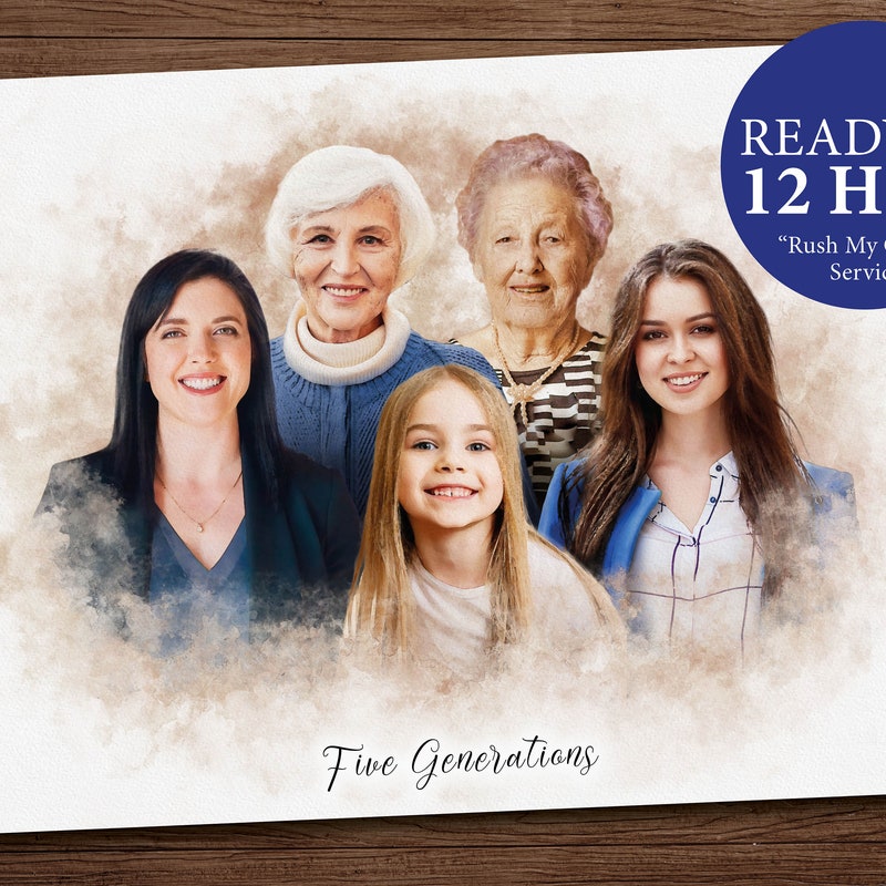 Three Generations - Etsy