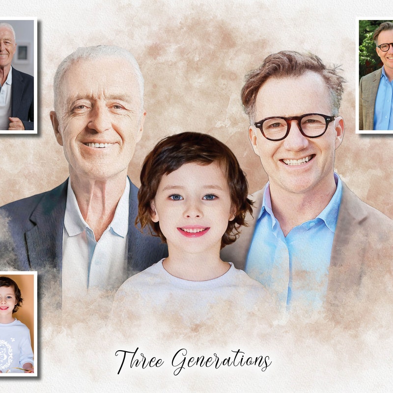 Three Generations - Etsy