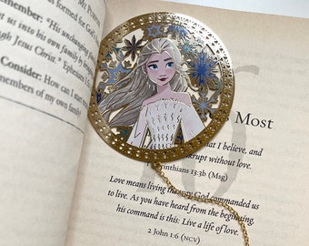 Frozen Bookmarks - Etsy