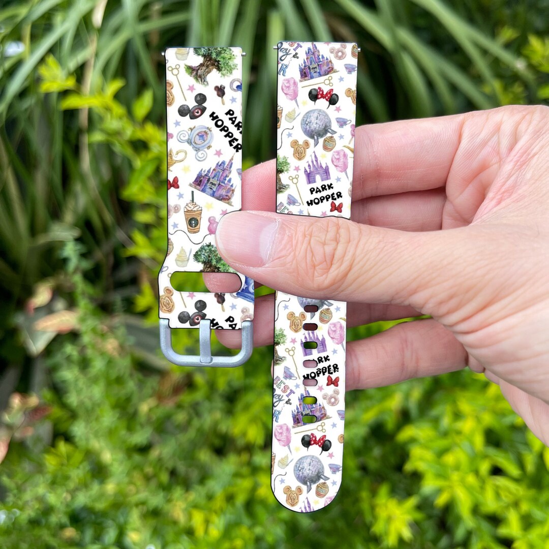 Theme Park Castle Fitbit Versa 3 4 Band, Park Attraction Mickey Samsung ...