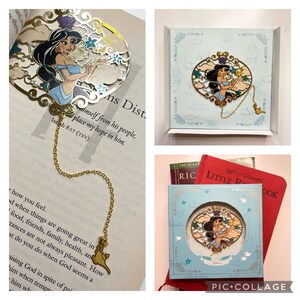 Disney Princess Jasmine, Aladdin, High Quality Metal Made Bookmarks - Etsy