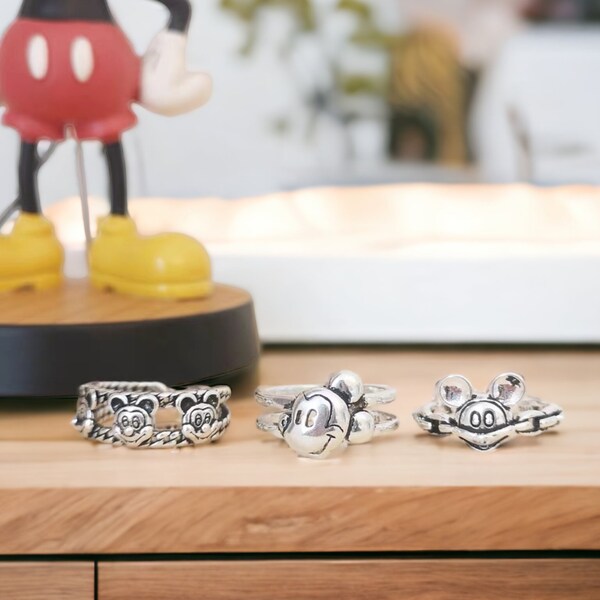 Mickey Mouse Ring - Etsy