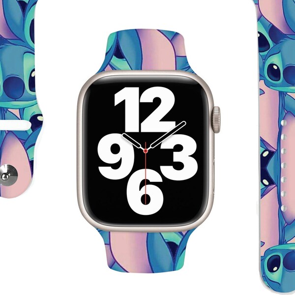 Lilo and Stitch Apple Watch Strap - Etsy