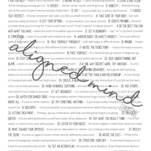 Seeking Safety - Safe Coping Skills — - Etsy