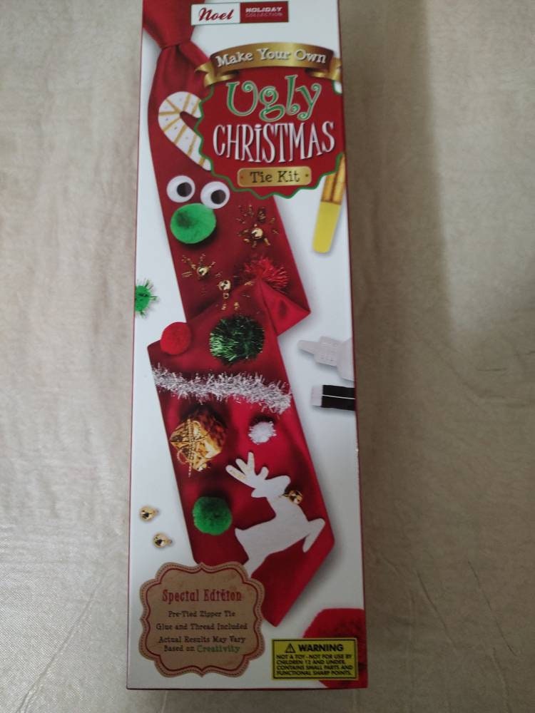 UGLY CHRISTMAS TIE Kit - Make Your Own - Etsy