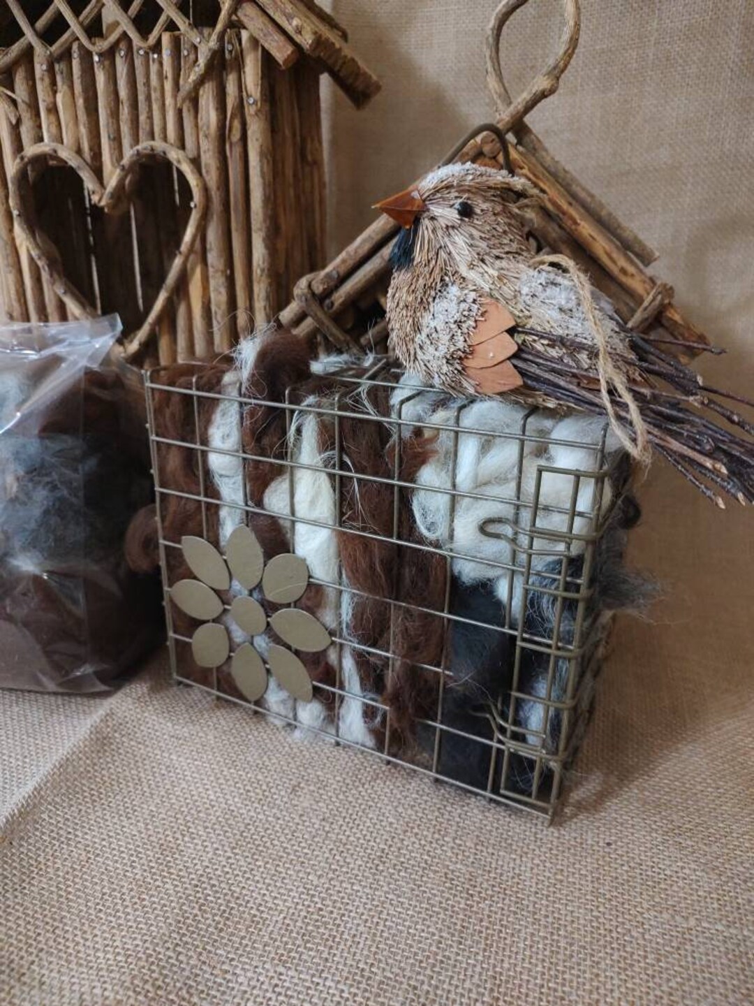 Bird Nesting Cage - Etsy