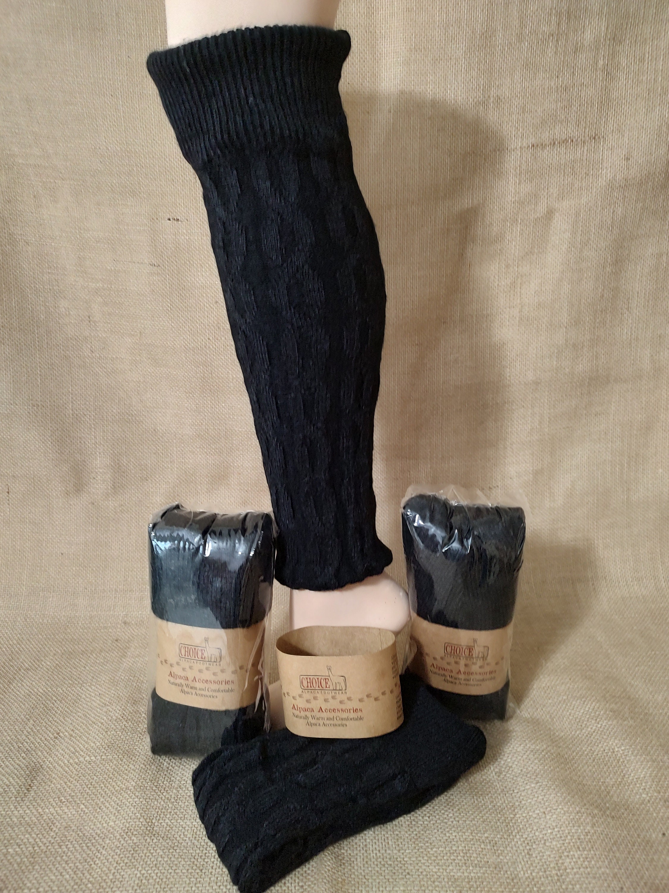Unisex Alpaca Leg Warmers - Etsy