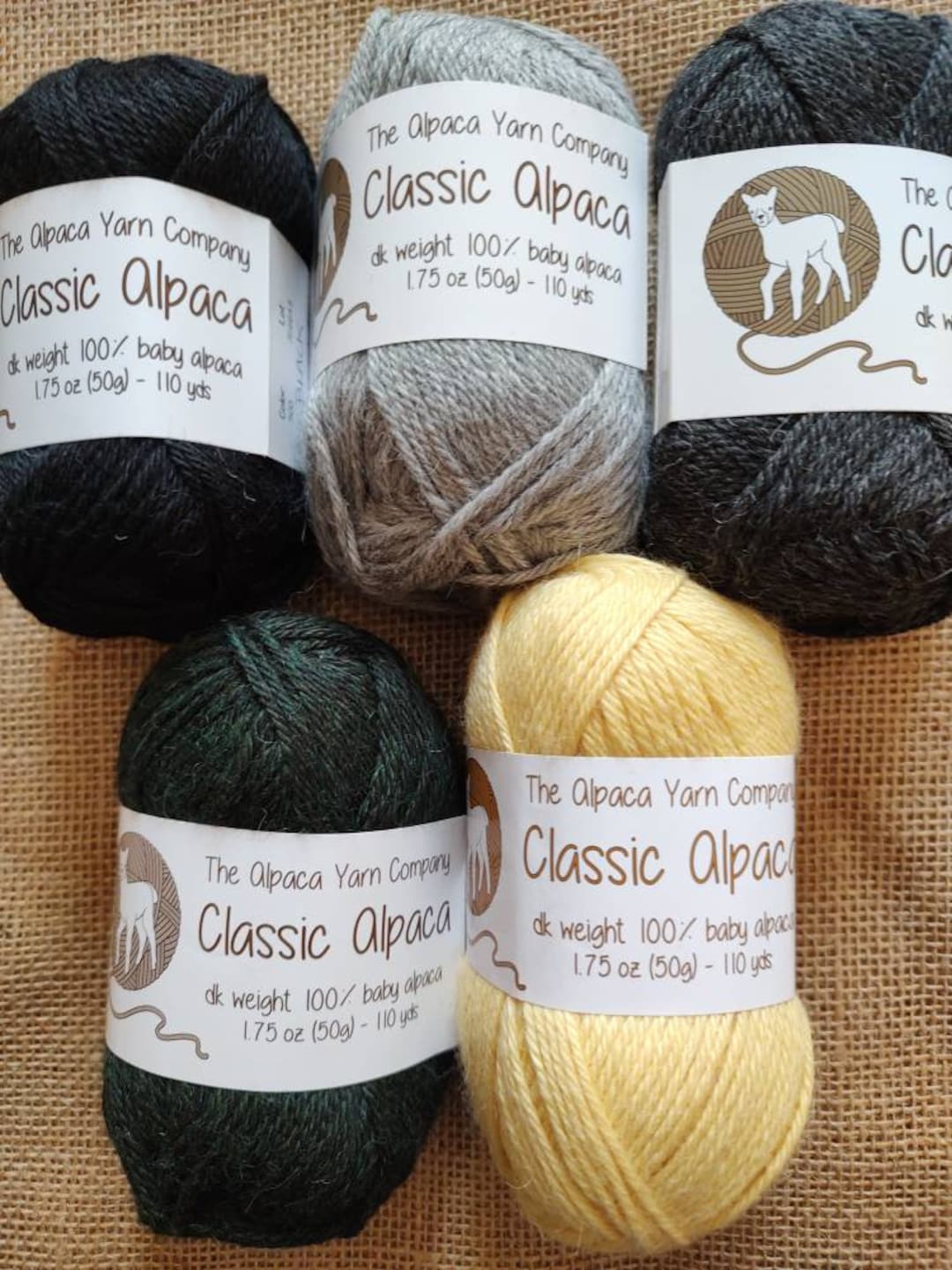 Classic Alpaca Yarn - Etsy