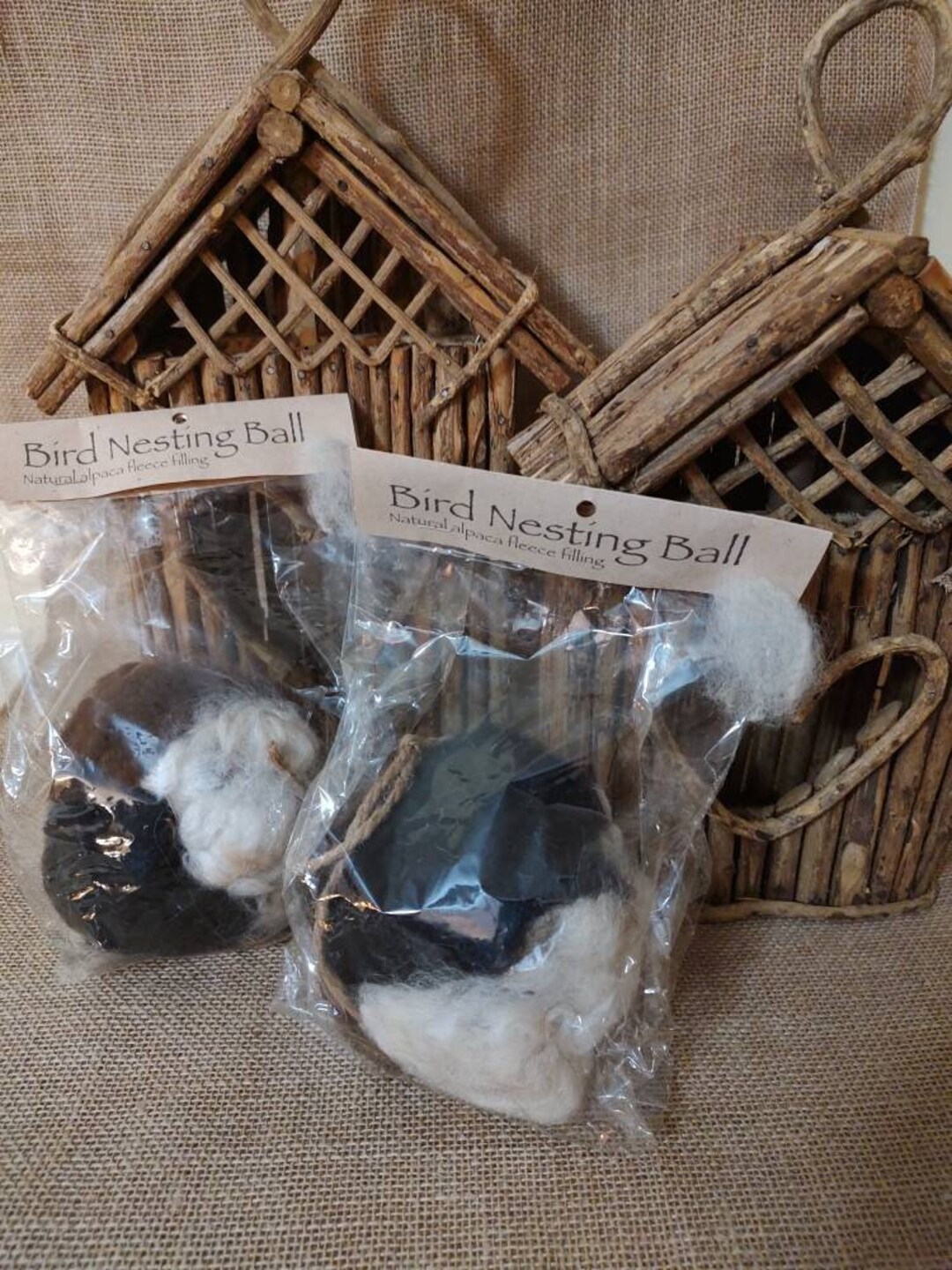 BIRD NESTING BALLS- Alpaca - Etsy