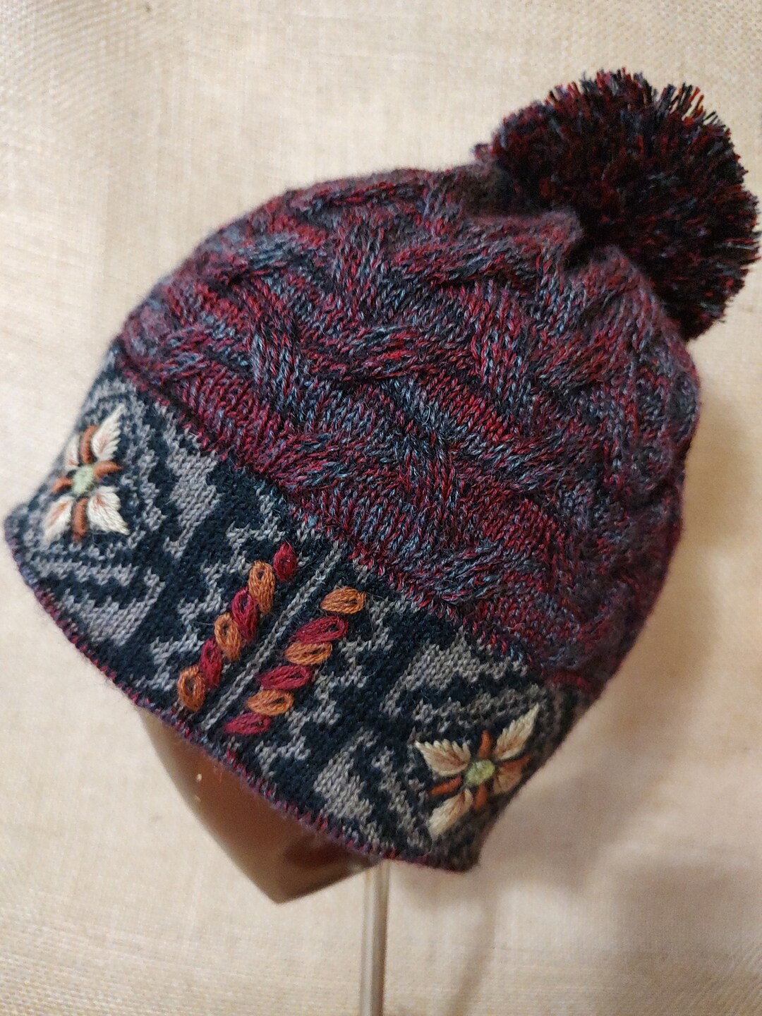Harvest Mosaic Cap - Alpaca - Etsy