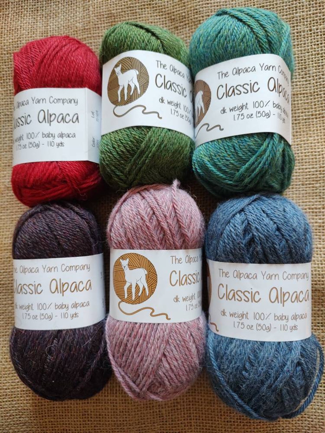Classic Alpaca Yarn - Etsy