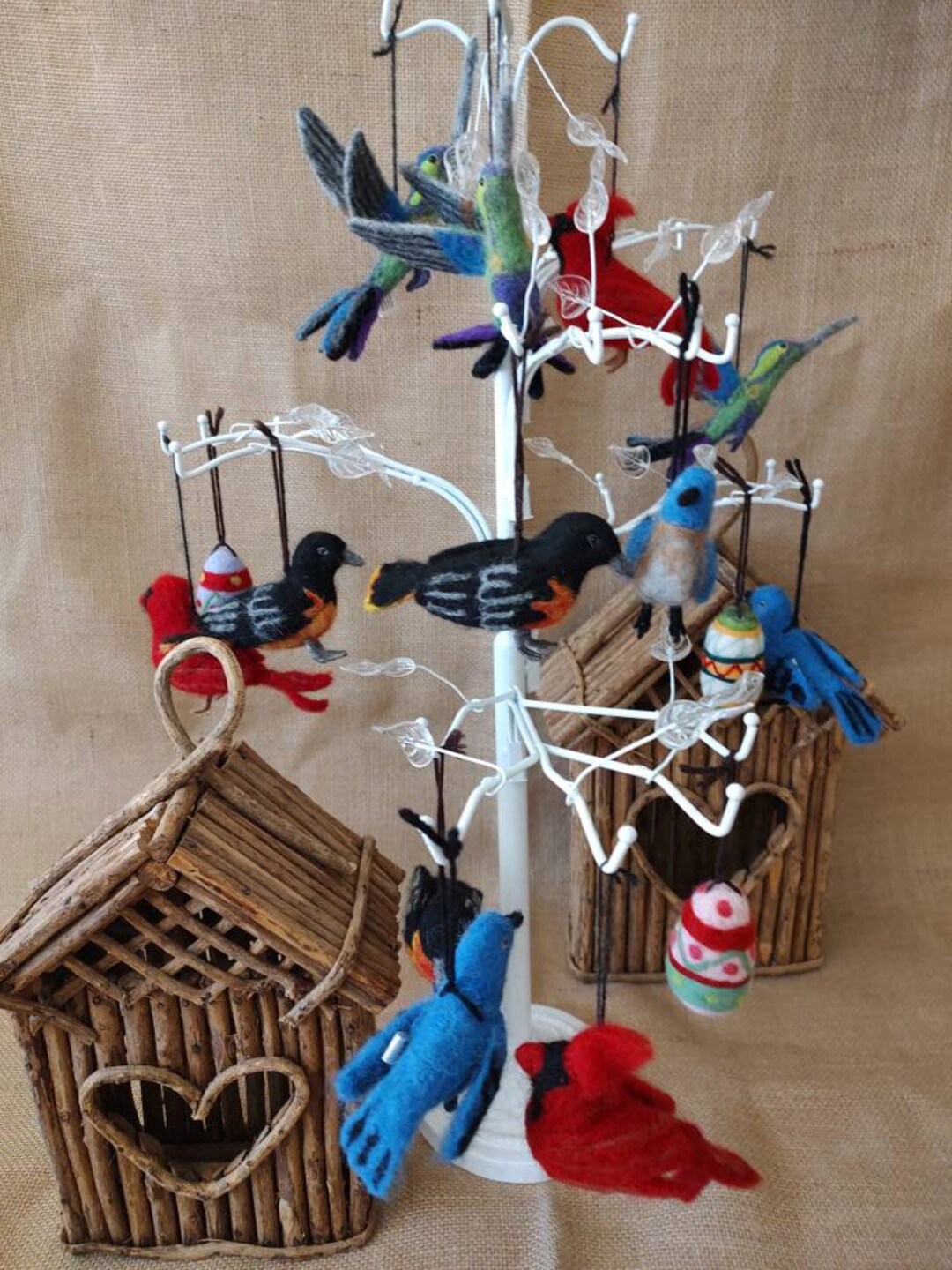 Birds - Needle Felted - Etsy