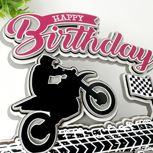SPEEDWAY Cake Topper Personalized Motorbike - Etsy UK