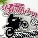 SPEEDWAY Cake Topper Personalized Motorbike - Etsy UK