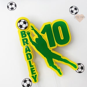 Norwich Cake Topper Personalized Brazil Football Soccer - Etsy
