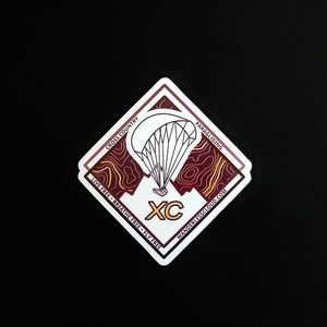 Paragliding Sticker Variety Pack 2 (5 Pack) - Etsy