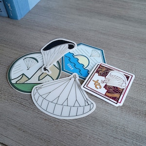 Paragliding Sticker Variety Pack 2 (5 Pack) - Etsy
