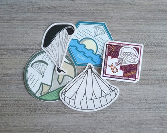 Paragliding Sticker - Etsy