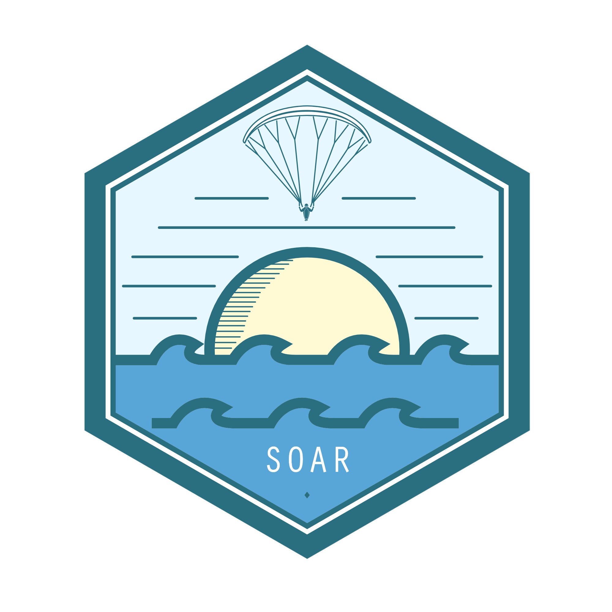 Paragliding Sticker Variety Pack 3 - Etsy