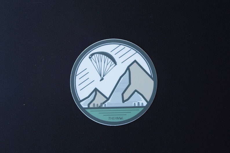 Paragliding Sticker Variety Pack 2 5 Pack - Etsy