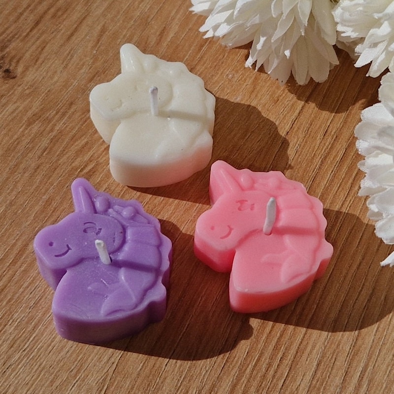 Unicorn Birthday Candle - Etsy