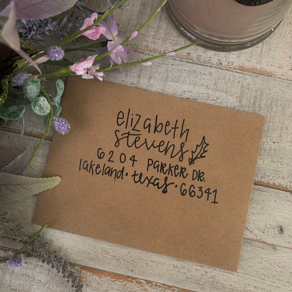 Handwritten Envelope - Etsy