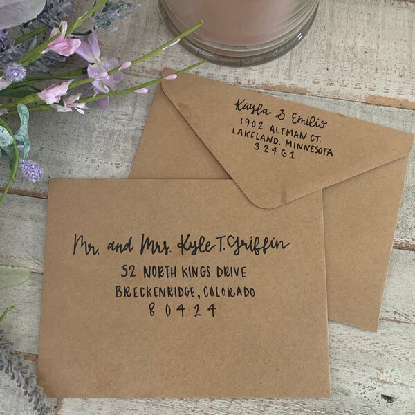 Handwritten Envelope - Etsy