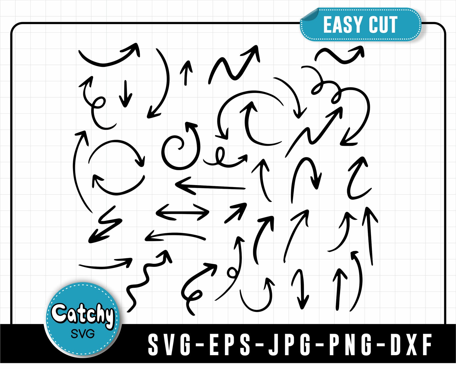 Arrow Clipart, Digital Arrows Clipart, Clip Art Set, Digital Clipart ...