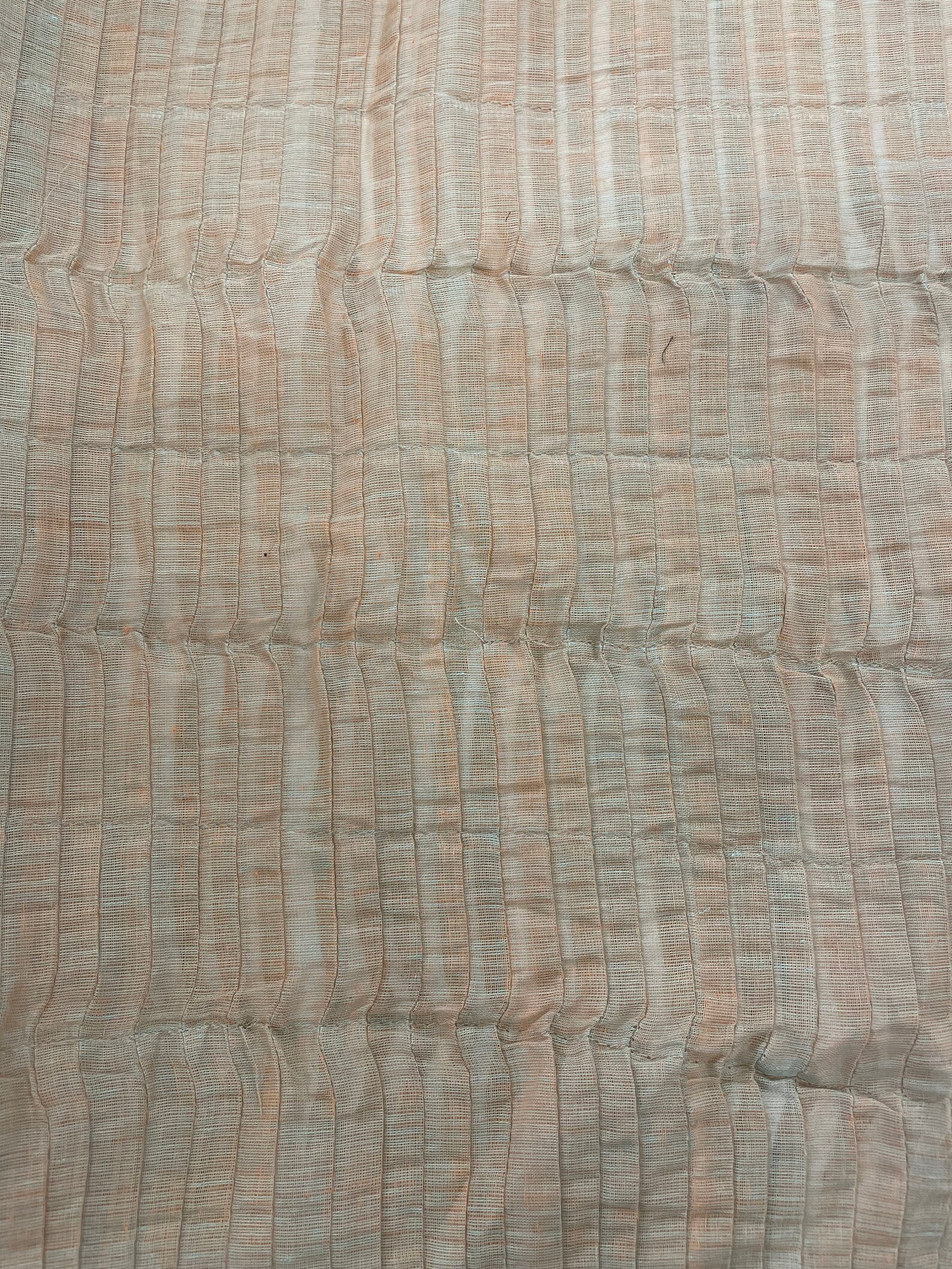 Pleated Silk & Cotton Fabric by the Yard - Etsy