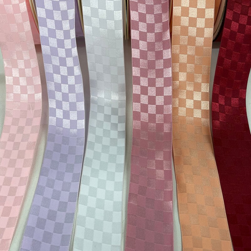 Checkered Ribbon - Etsy