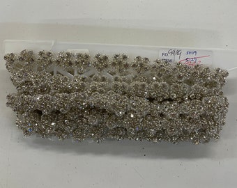 Stretchable Rhinestone Fabric I Crystal Mesh Fabric I Elastic - Etsy