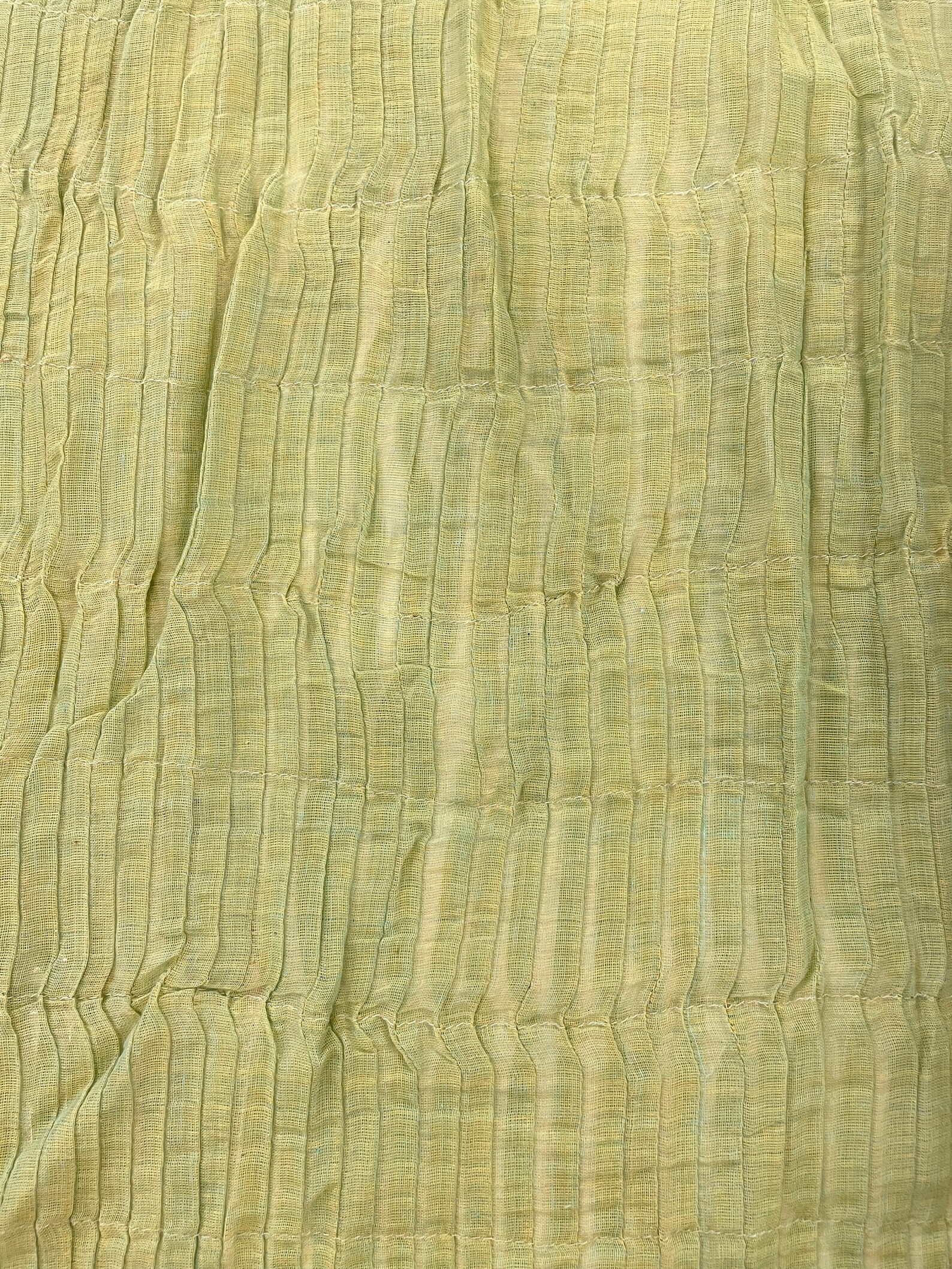 Pleated Silk & Cotton Fabric by the Yard - Etsy