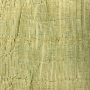 Pleated Silk & Cotton Fabric by the Yard - Etsy