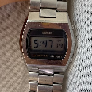 Vintage1970's Seiko Quartz LC - Etsy