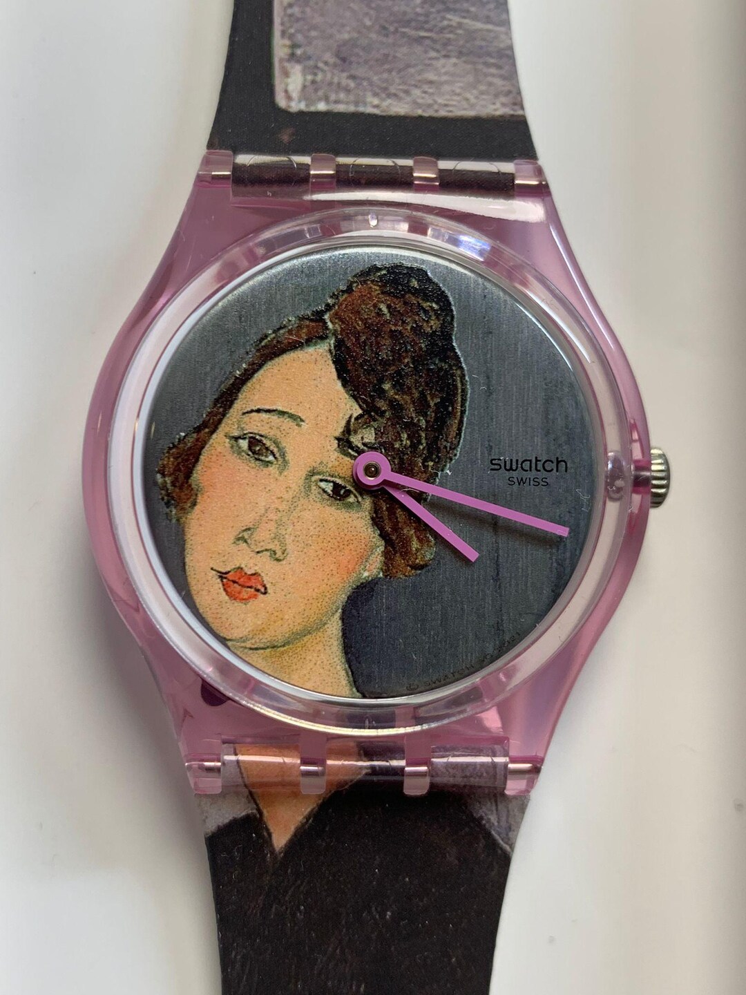 Swatch X Centre Pompidou Portrait De Dédie amedeo Modigliani - Etsy