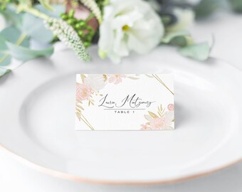 MARGO Reception Name Cards Cards Editable Place Cards for | Etsy