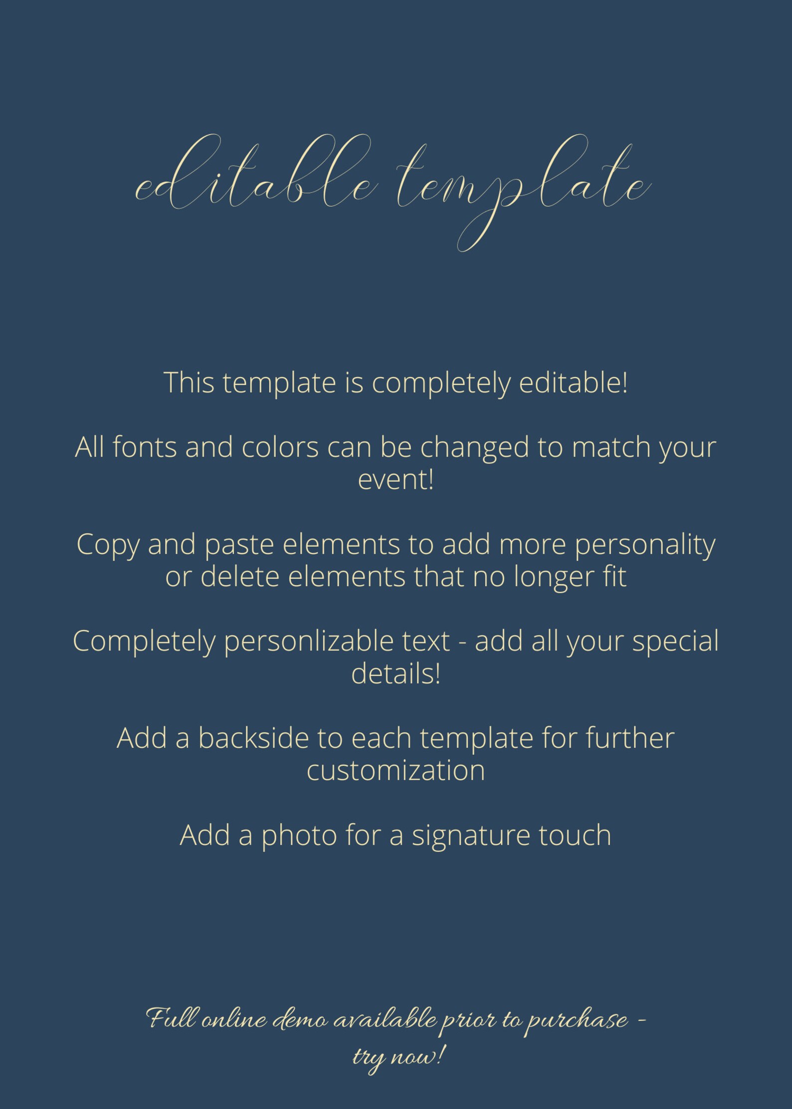 MARGO Reception Name Cards Cards Editable Place Cards for | Etsy