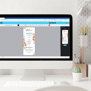 AVA Program, Editable Ceremony Program, Personalized Timeline ...