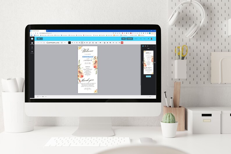 AVA Ceremony Seating Chart, Editable Wedding Seating Chart ...