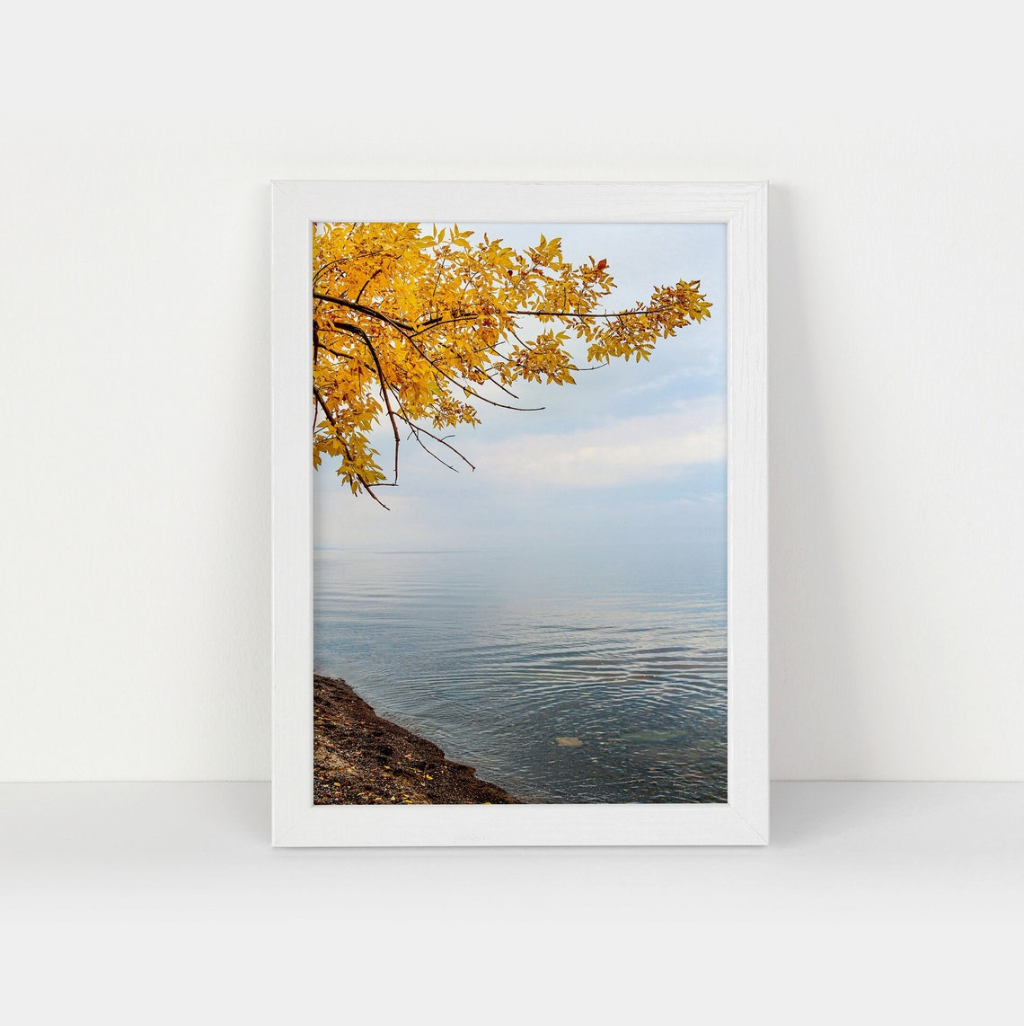 Lake Superior Printable, Upper Penninsula Download, Fall Leaves Print ...