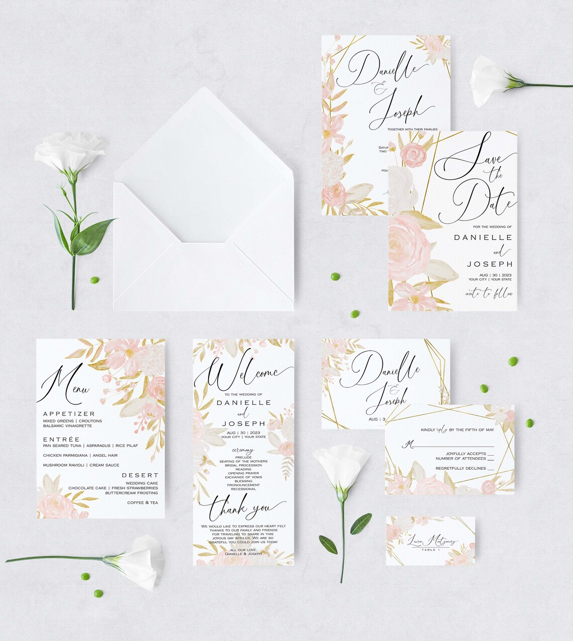 AVA Ceremony Seating Chart, Editable Wedding Seating Chart ...