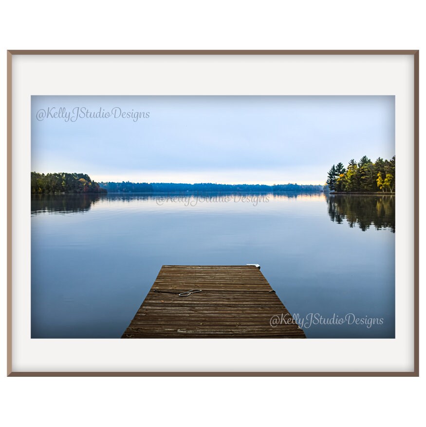 Rest Lake Printable, Lake Life Download, Manitowish Print, Rest Lake ...