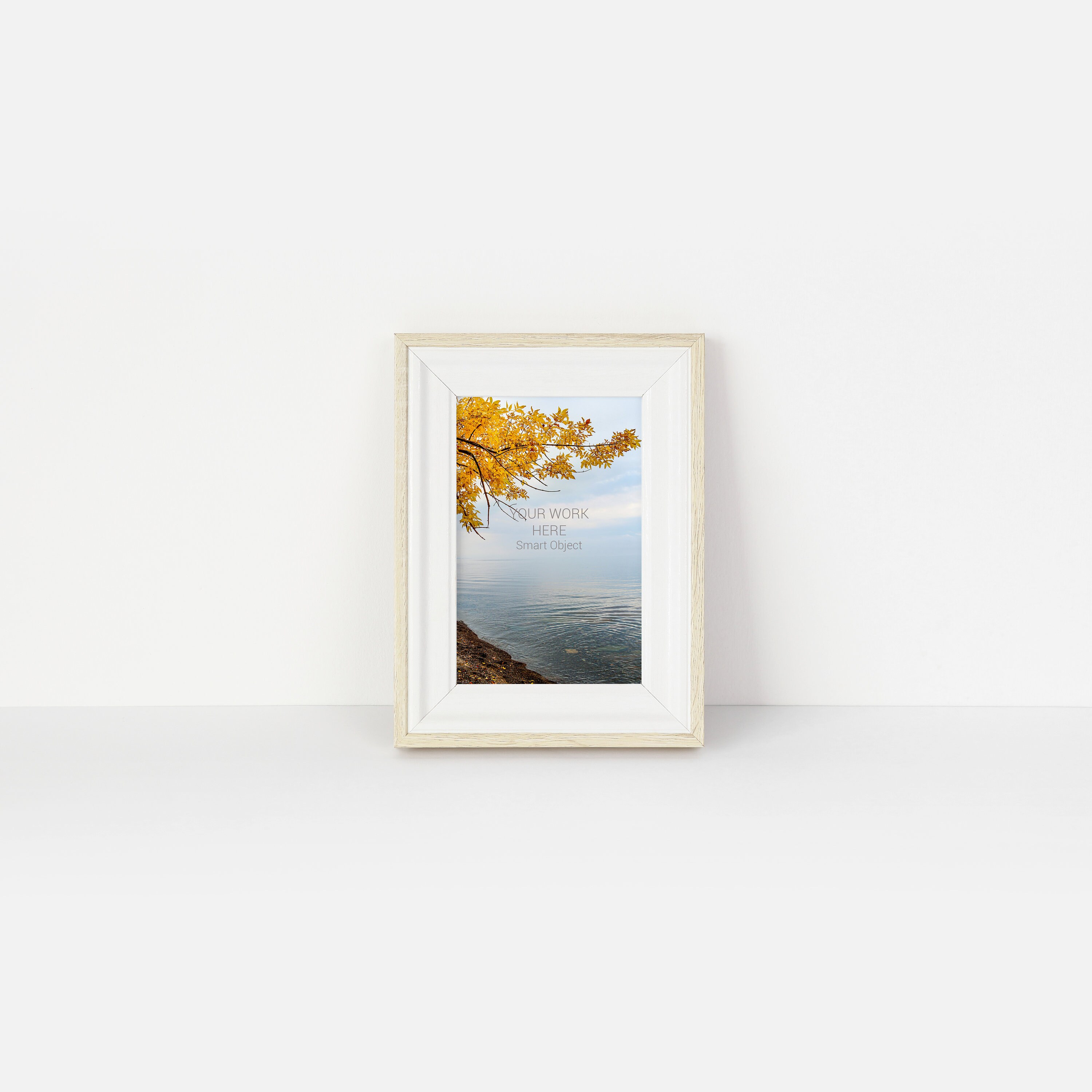 Lake Superior Poster, Upper Peninsula Premium Print, Fall Leaves Print ...