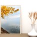 Lake Superior Poster, Upper Peninsula Premium Print, Fall Leaves Print ...