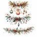 30 Christmas Banner Bundle, Christmas Clipart, Card Decor, Christmas ...