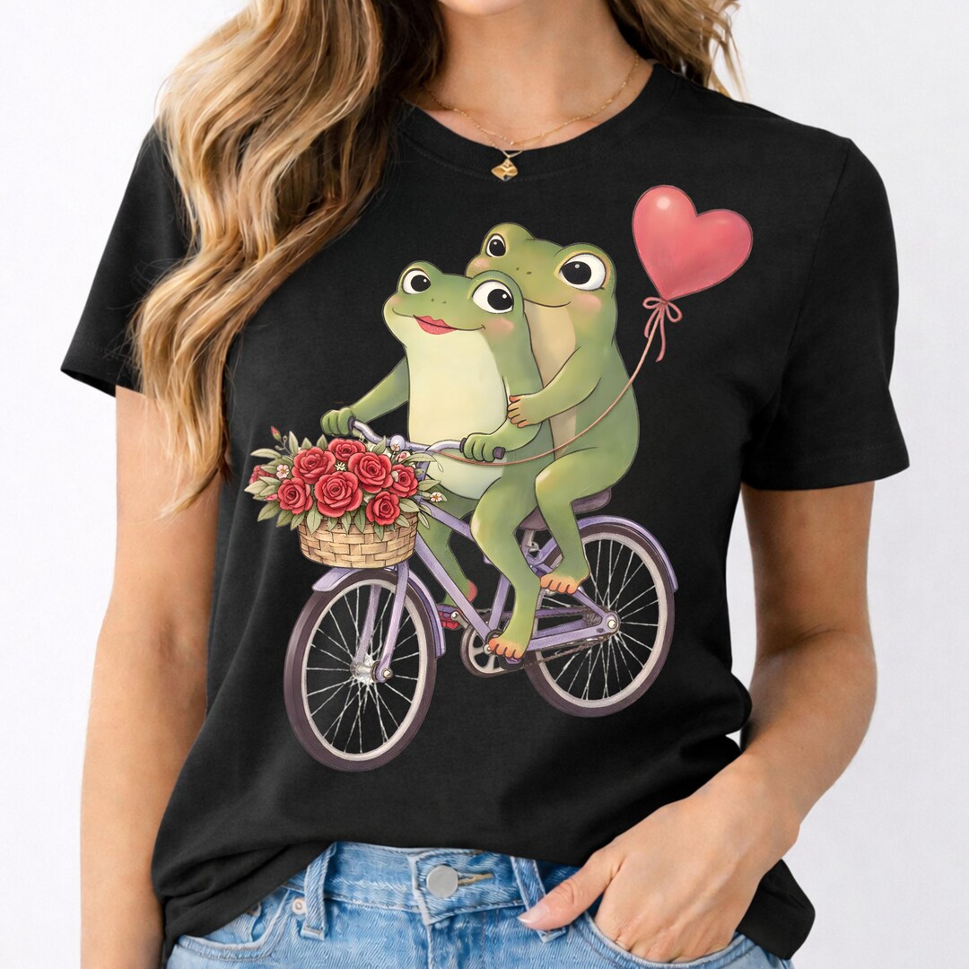 Valentine Frog Couple, Romantic Clipart, Valentine Illustration, PNG ...