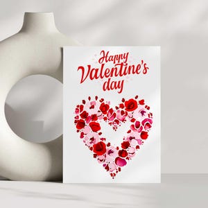 16 Rose Heart Clipart, Valentines Day Heart, Watercolor Hearts ...