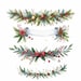 30 Christmas Banner Bundle, Christmas Clipart, Card Decor, Christmas ...