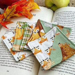 Forest Animal Bookmark Corners, Cute Reading Gifts for Bookworms, Set ...