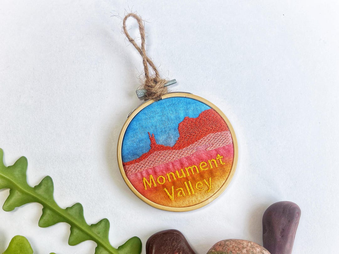 Monument Valley, Gifts for Southern Utah Tree Ornament, Handmade ...